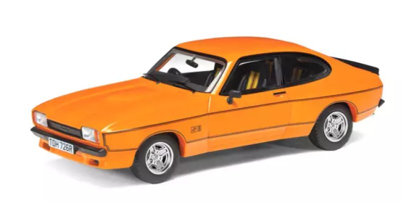 Schaalmodel Ford Capri Mk2 X Pack Signaal Oranje 1 43 Corgi