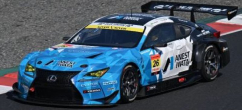 Modèle réduit Lexus Rc F Gt3 N°26 Anest Iwata Racing Gt300 Super Gt ...