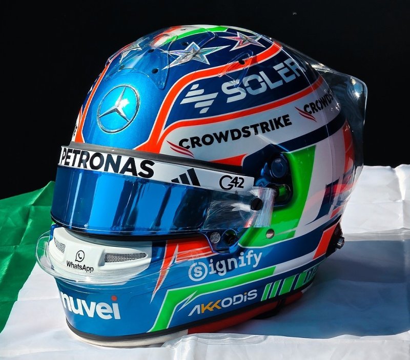 Schaalmodel Helmet Kimi Antonelli - mercedes-amg Petronas F1 Team - Gp ...