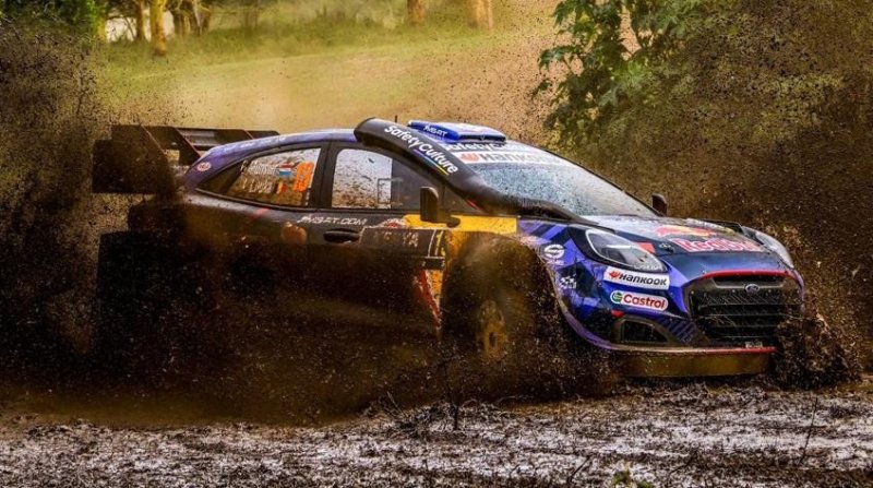 Modèle réduit Ford Puma Rally1 No.13 M-sport 5th Rally Safari 2025 G.