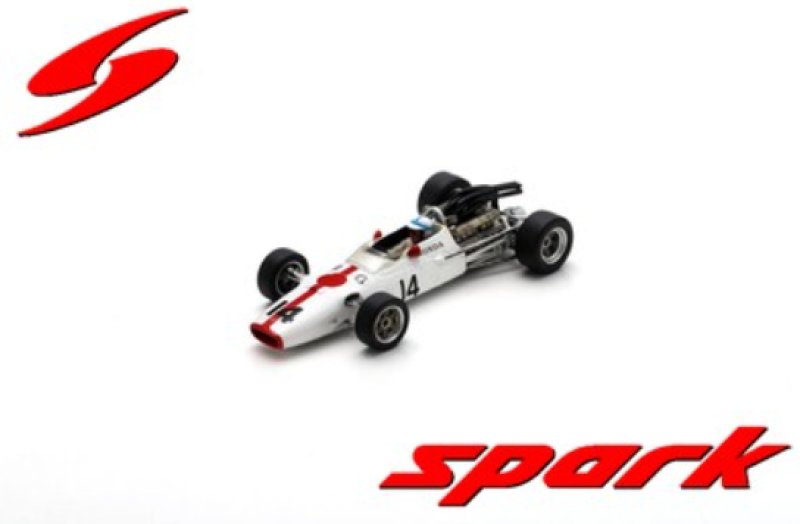 Schaalmodel Honda Ra300 N°14 Vainqueur Gp Italie 1967 John Surtees 1/43