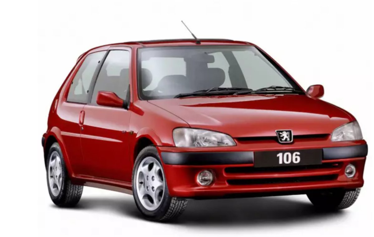 Schaalmodel Peugeot 106 S16 1998 Diablo Red 1/18 | Norev