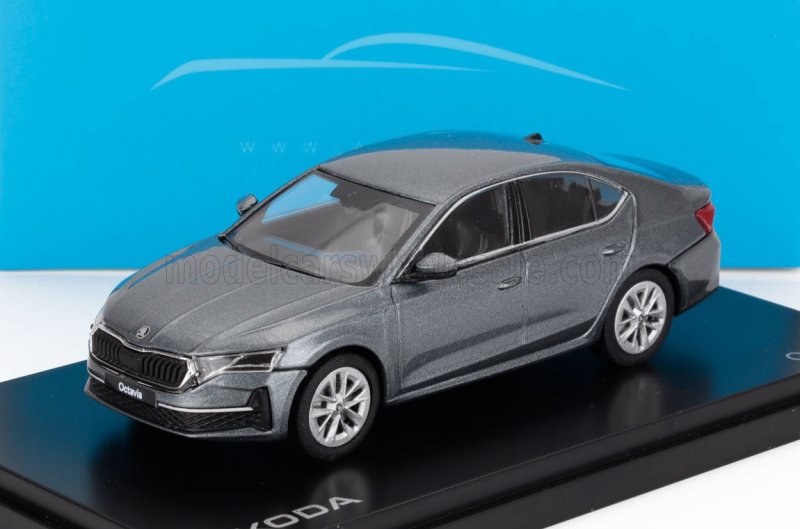 Modèle réduit Skoda - Octavia Iv Fl 2024 - Grey Met 1/43 | Abrex