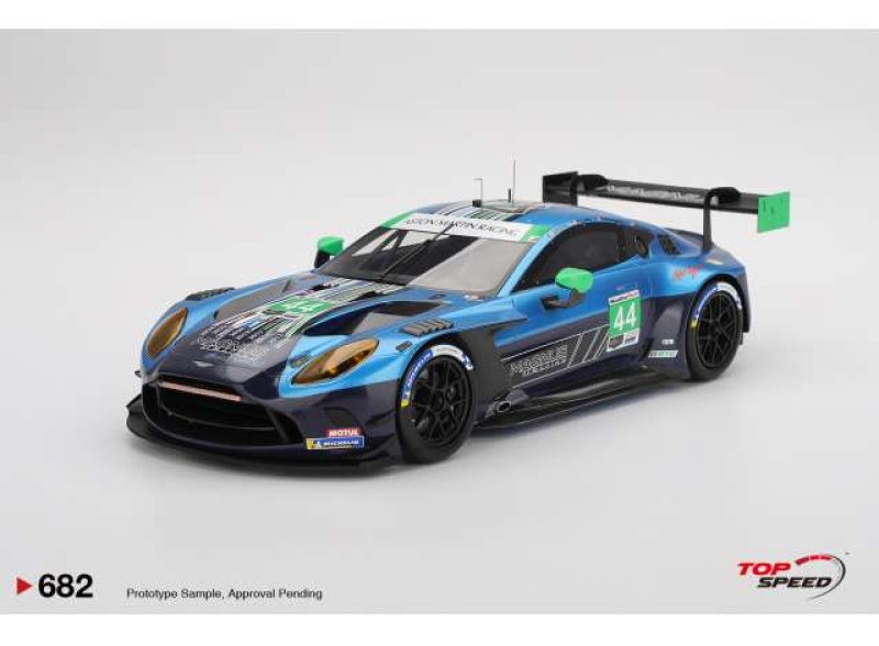 Modèle réduit Aston Martin Vantage Gt3 Evo #44 Magnus Racing 2025 Imsa ...