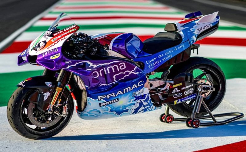 Schaalmodel Ducati - Desmosedici Gp23 Team Prima Pramac Racing N 89 ...