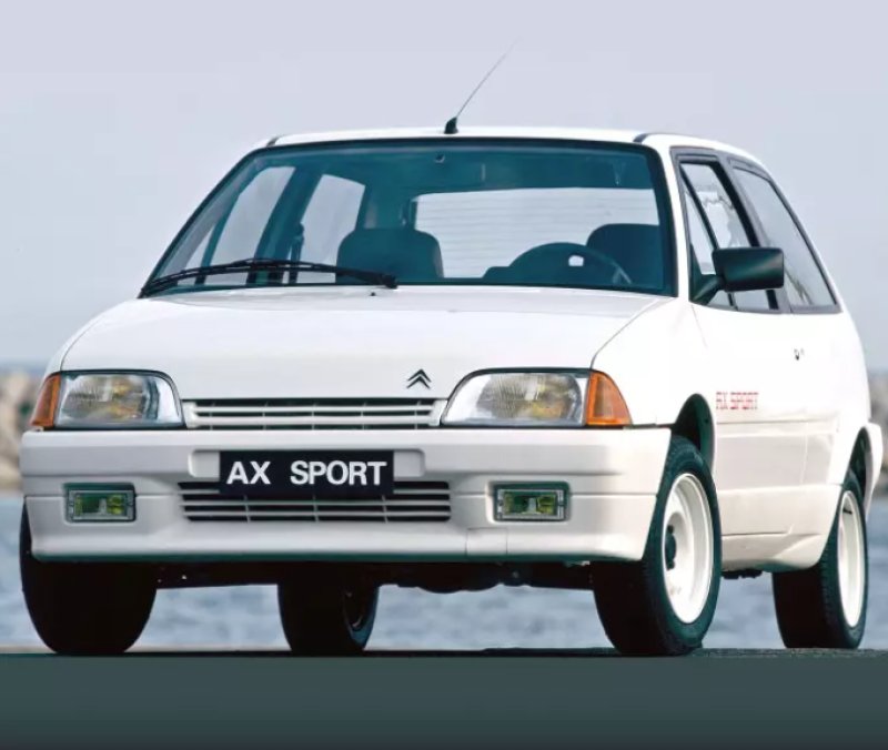 Modèle réduit Citroën Ax Sport 1987 White 1:18 1/18 | Norev