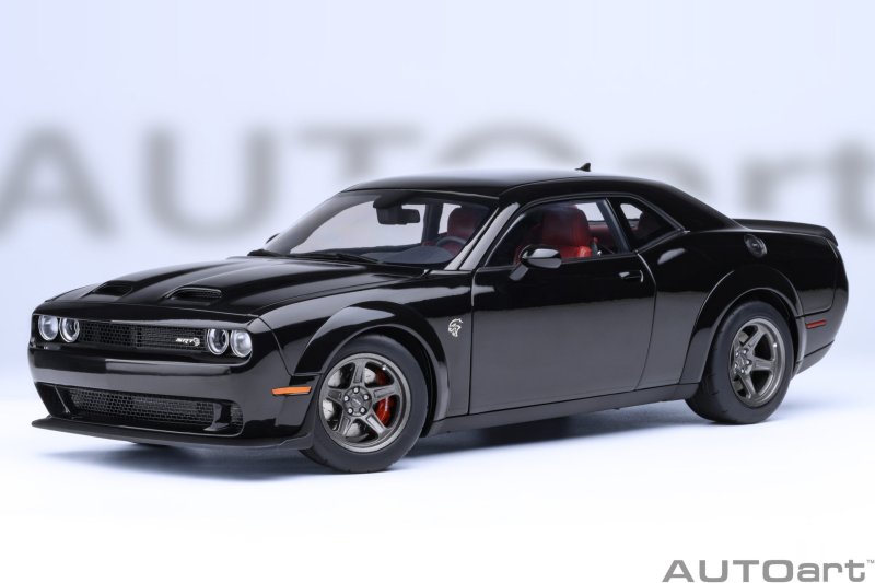 Modèle réduit Dodge Challenger Srt Superstock 2023 (pitch Black) 1/18