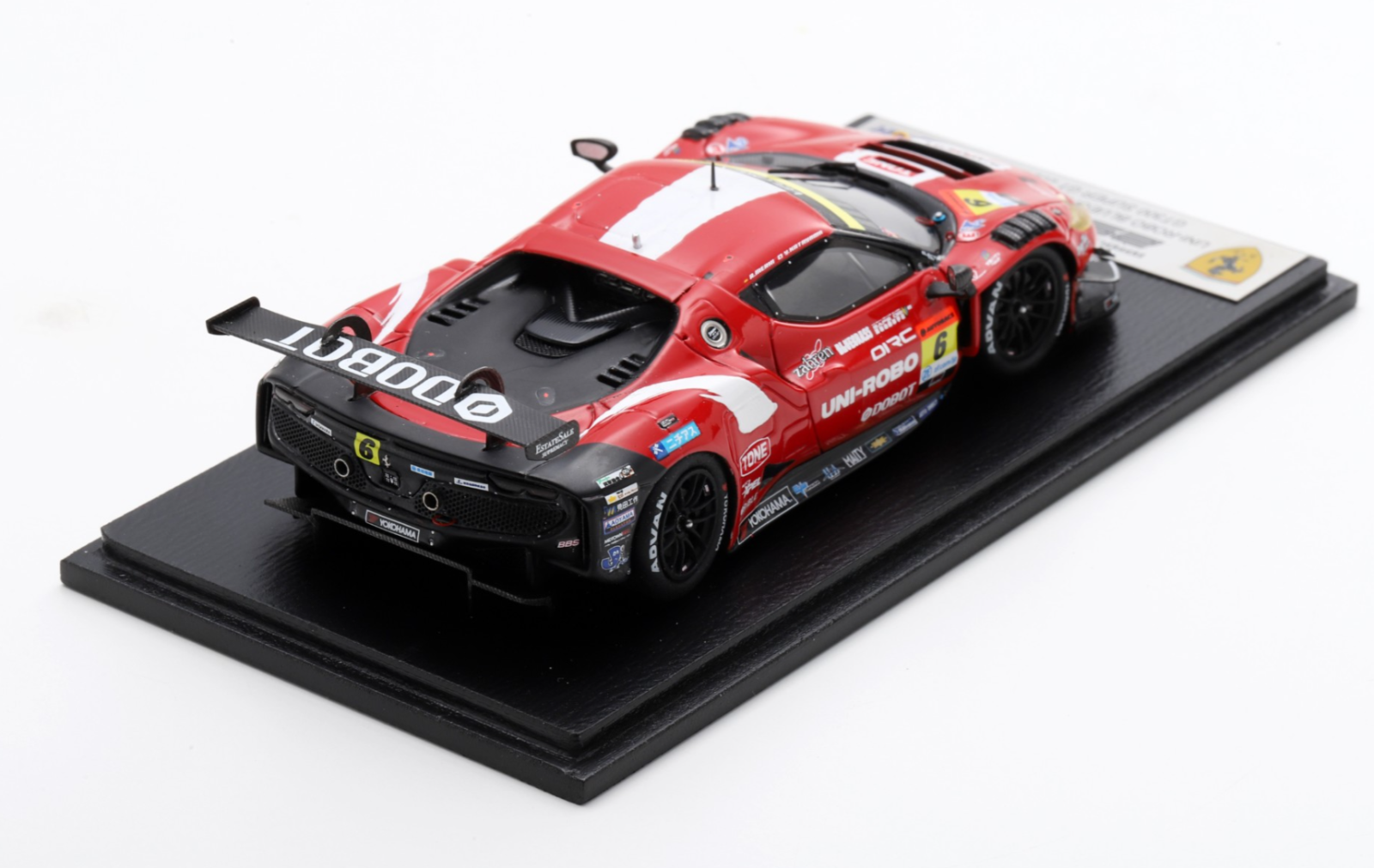Schaalmodel Ferrari 296 Gt3 No. 6 Gt300 Super Gt 2024 Team Lemans Uni ...