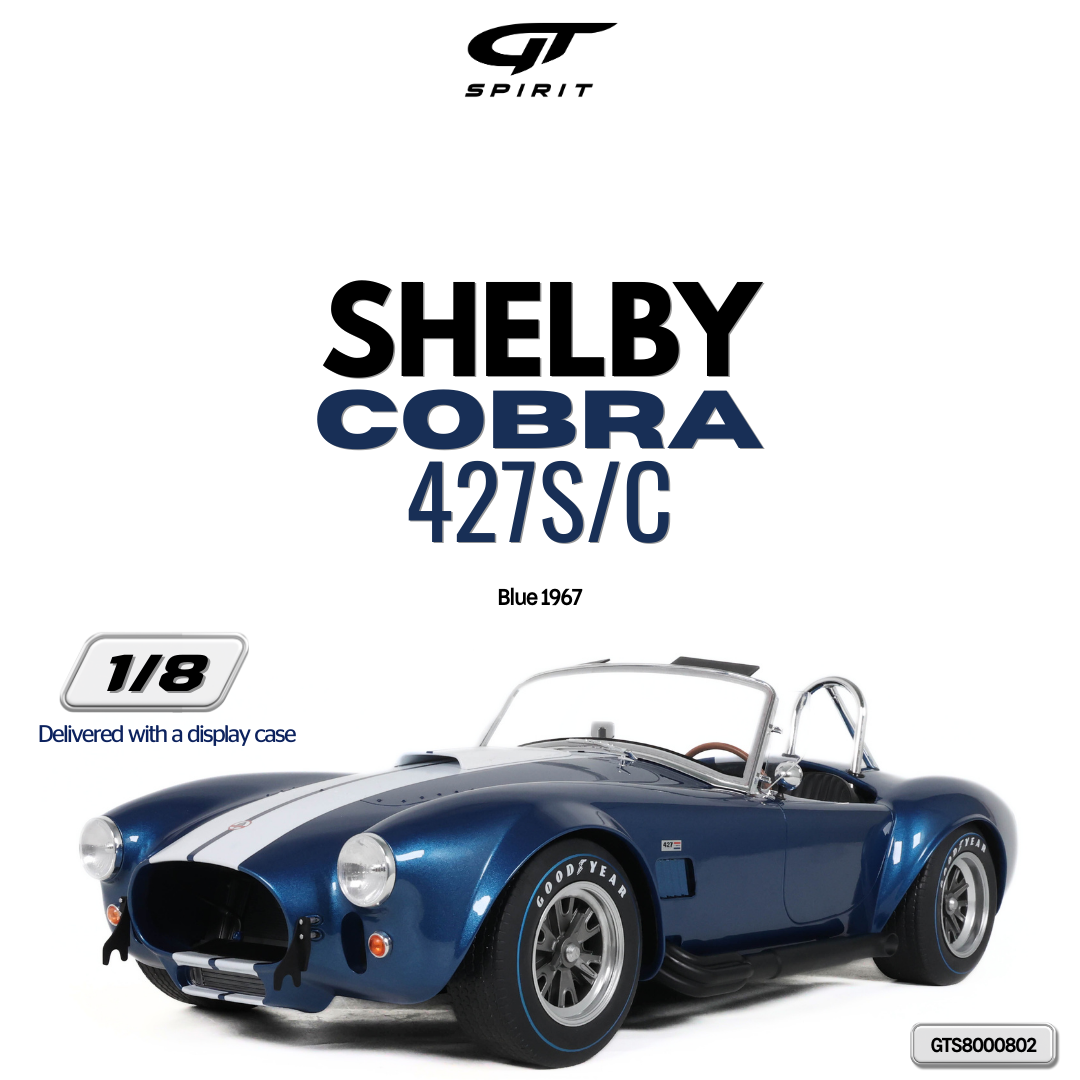 SHELBY COBRA 427S/C BLUE 1967