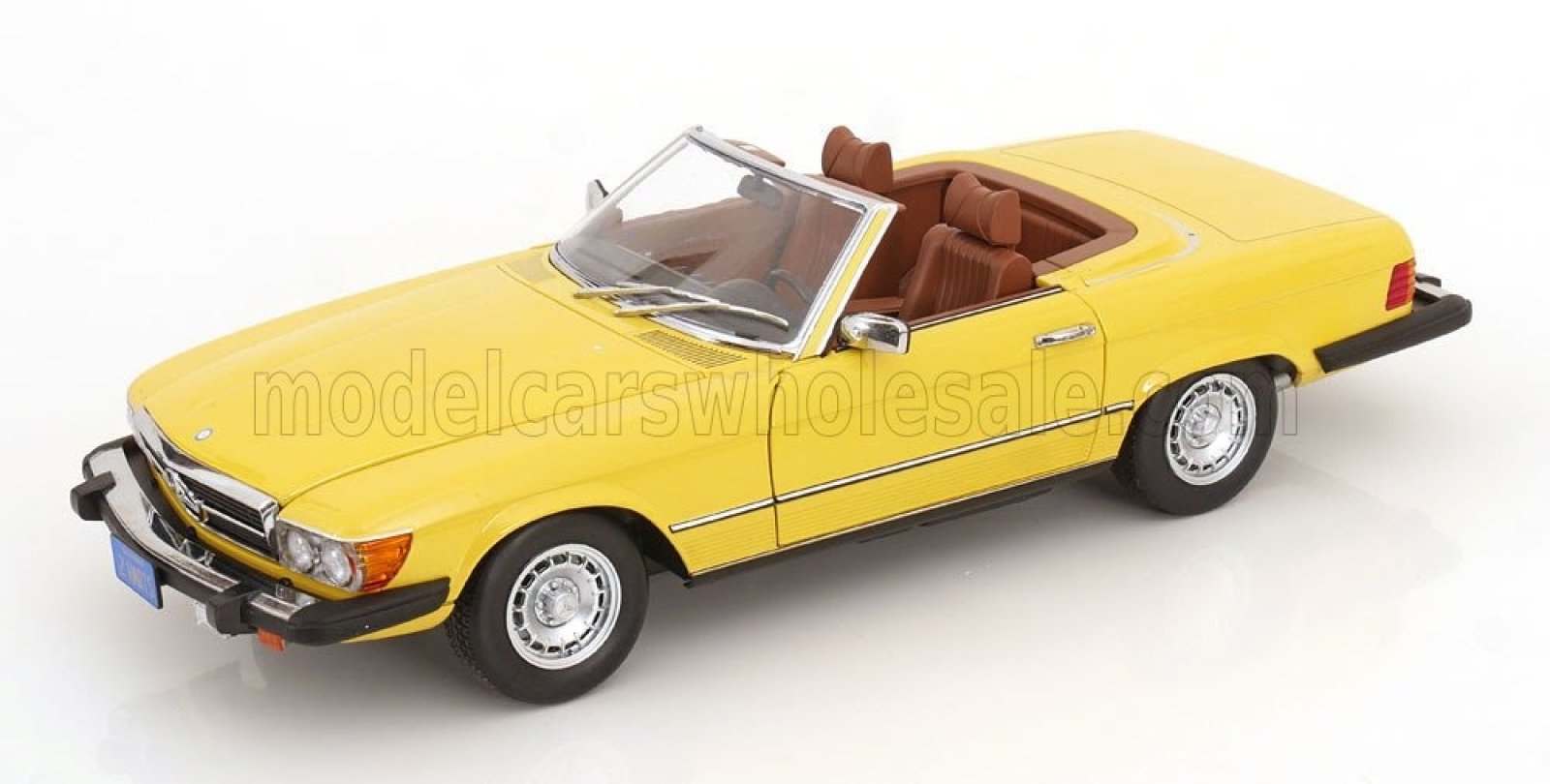 MERCEDES BENZ - SL-CLASS 450SL (R107) CABRIOLET USA VERSION 1979 - YELLOW