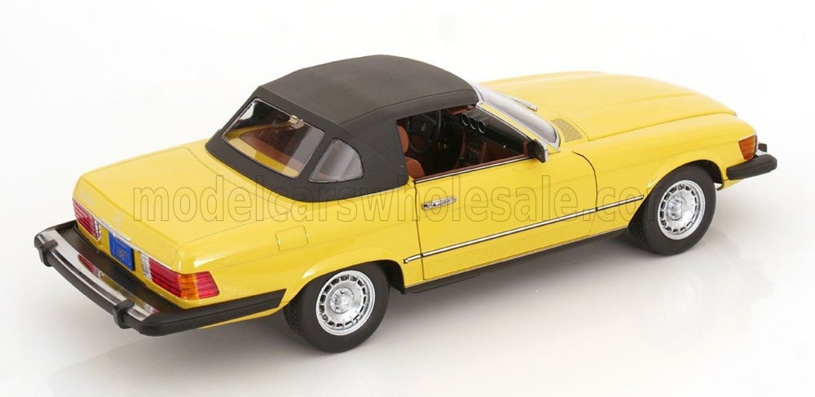MERCEDES BENZ - SL-CLASS 450SL (R107) CABRIOLET USA VERSION 1979 - YELLOW