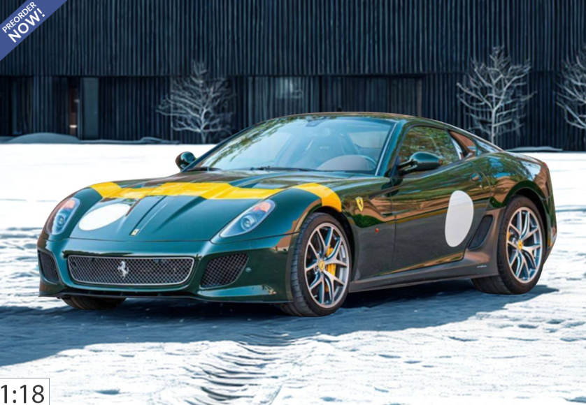 Acheter modèle réduit Ferrari 599 GTO 2010 1/18 BBR ? - Miniaturen De...