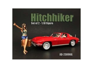 Set include 1x Driver and 1x Hitchhiking girl